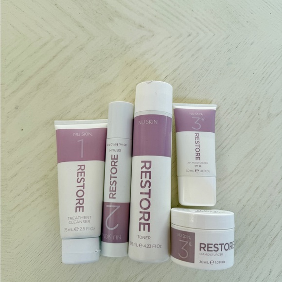 Nu skin | Skincare | Nu Skin Restore Skincare Set Purple And White ...